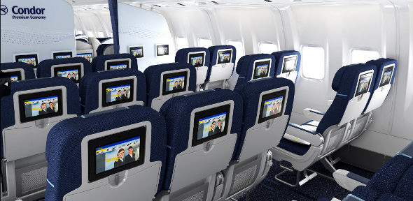 Mehr Comfort in Langstreckenjets von Condor - Zukunft von BoardConnect ...